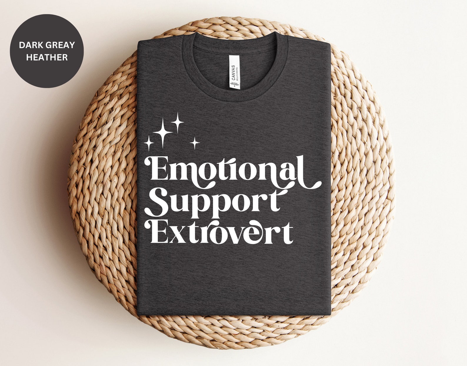 Emotional Support Extrovert T-shirt. Extrovert Shirt. Introvert ...