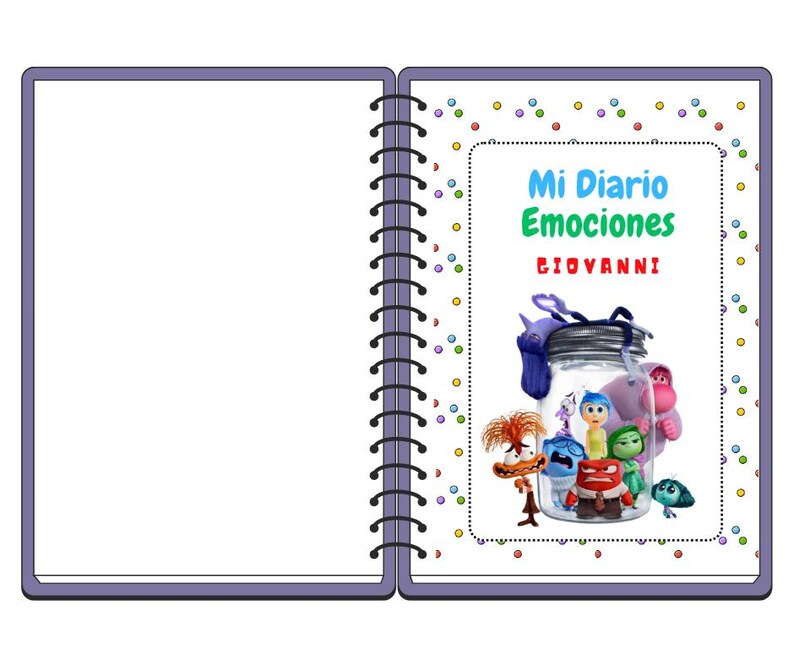 Emotions Diary for Kids. Digital to Edit in Canva - Etsy