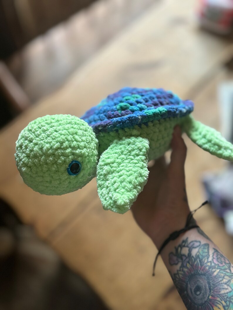 Medium Sized Sea Turtle Plushie! - Etsy