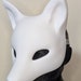 Therian Fox Mask Base - Masquerade Kitsune Mask - Etsy