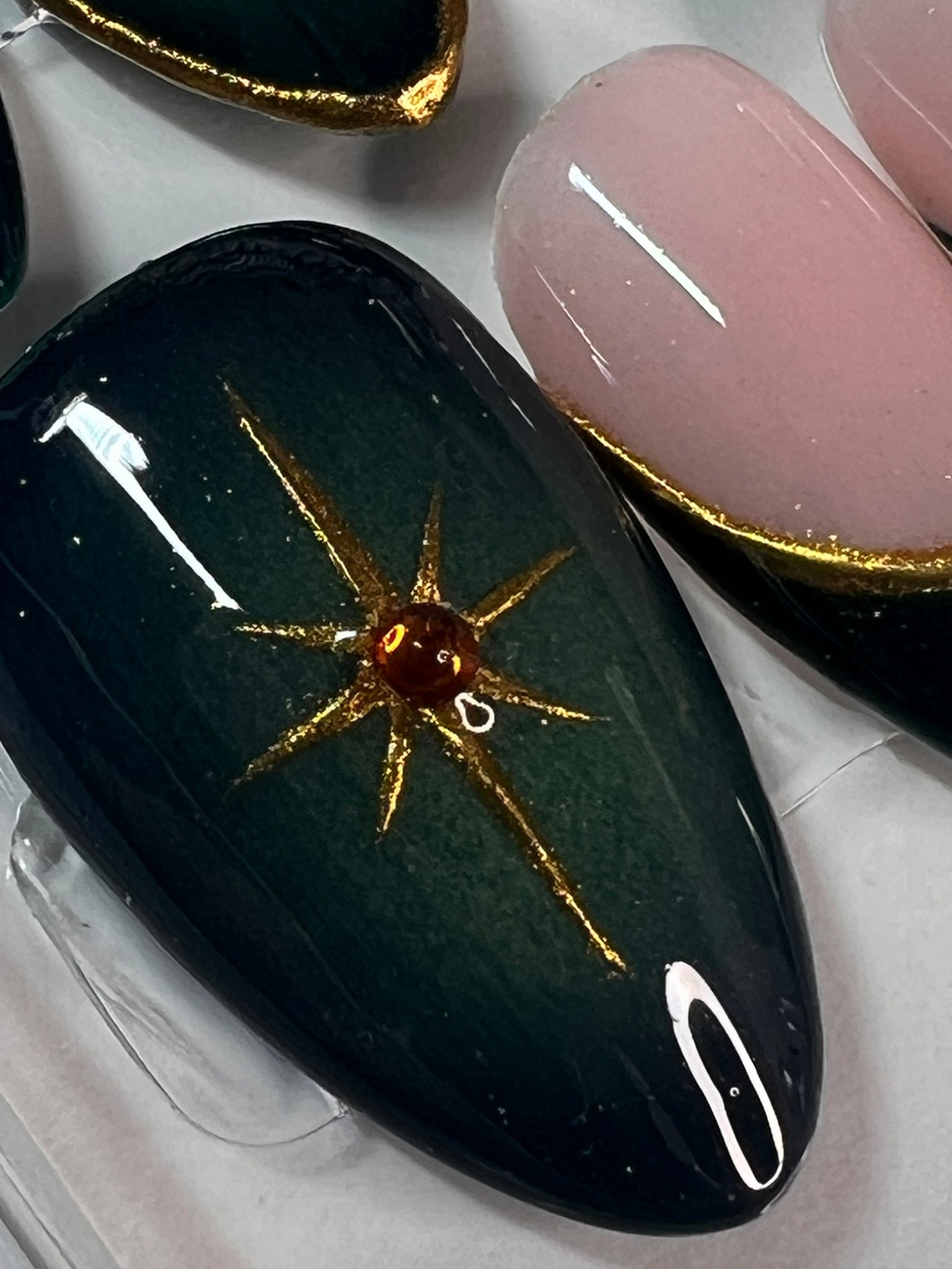 Green & Gold Aura Set - Etsy