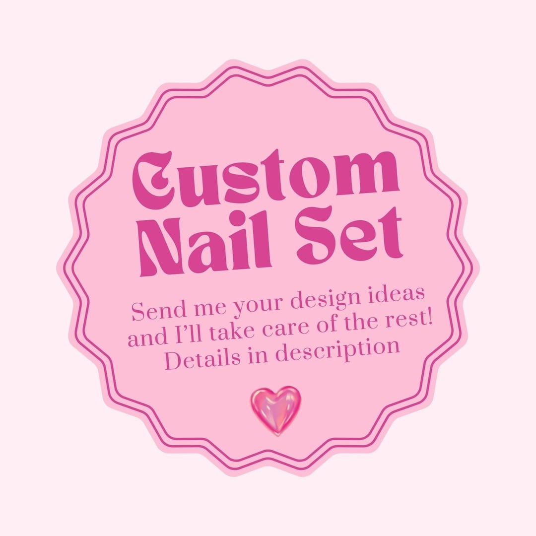 Luxury Custom Nail Set - Etsy
