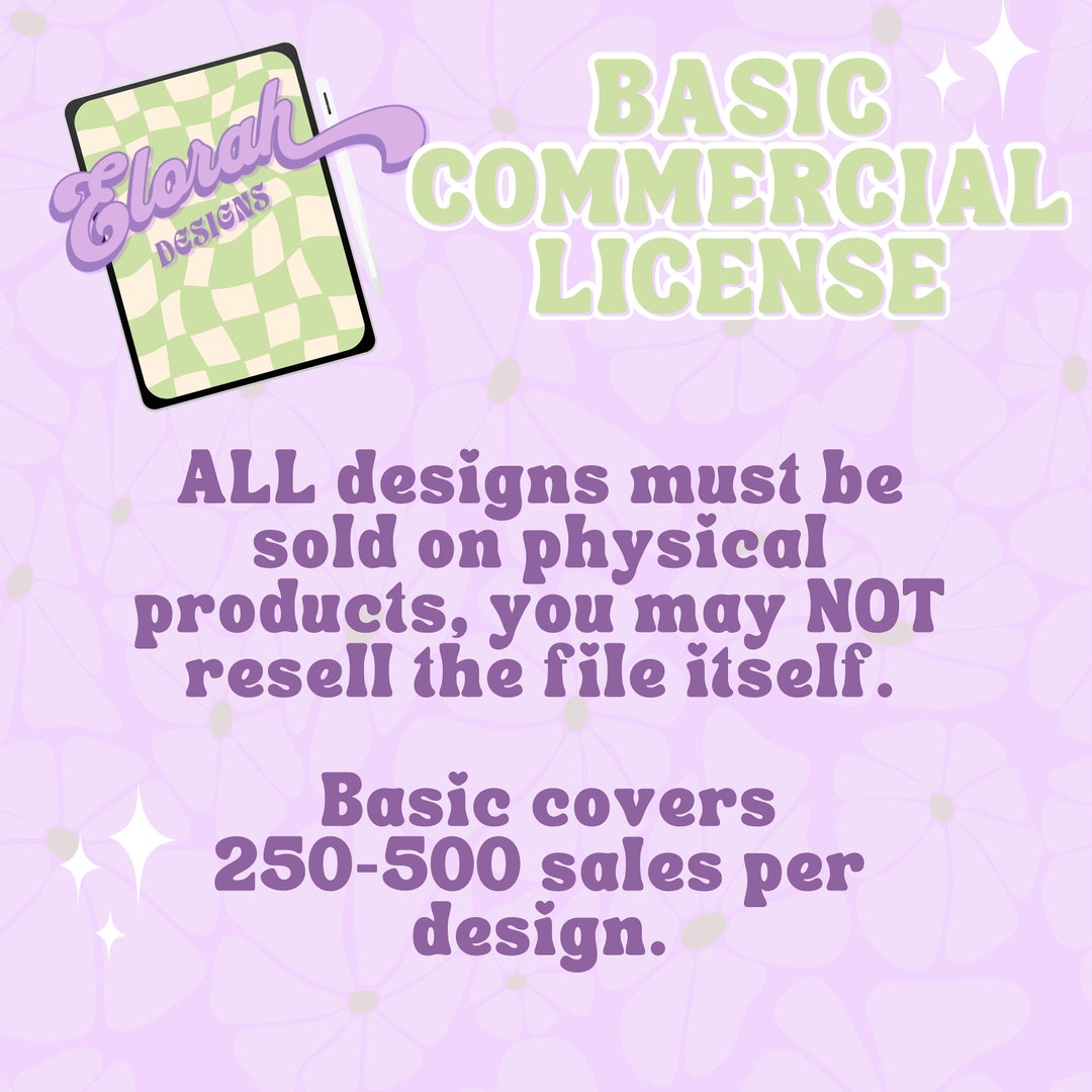 BASIC COMMERCIAL LICENSE - Etsy