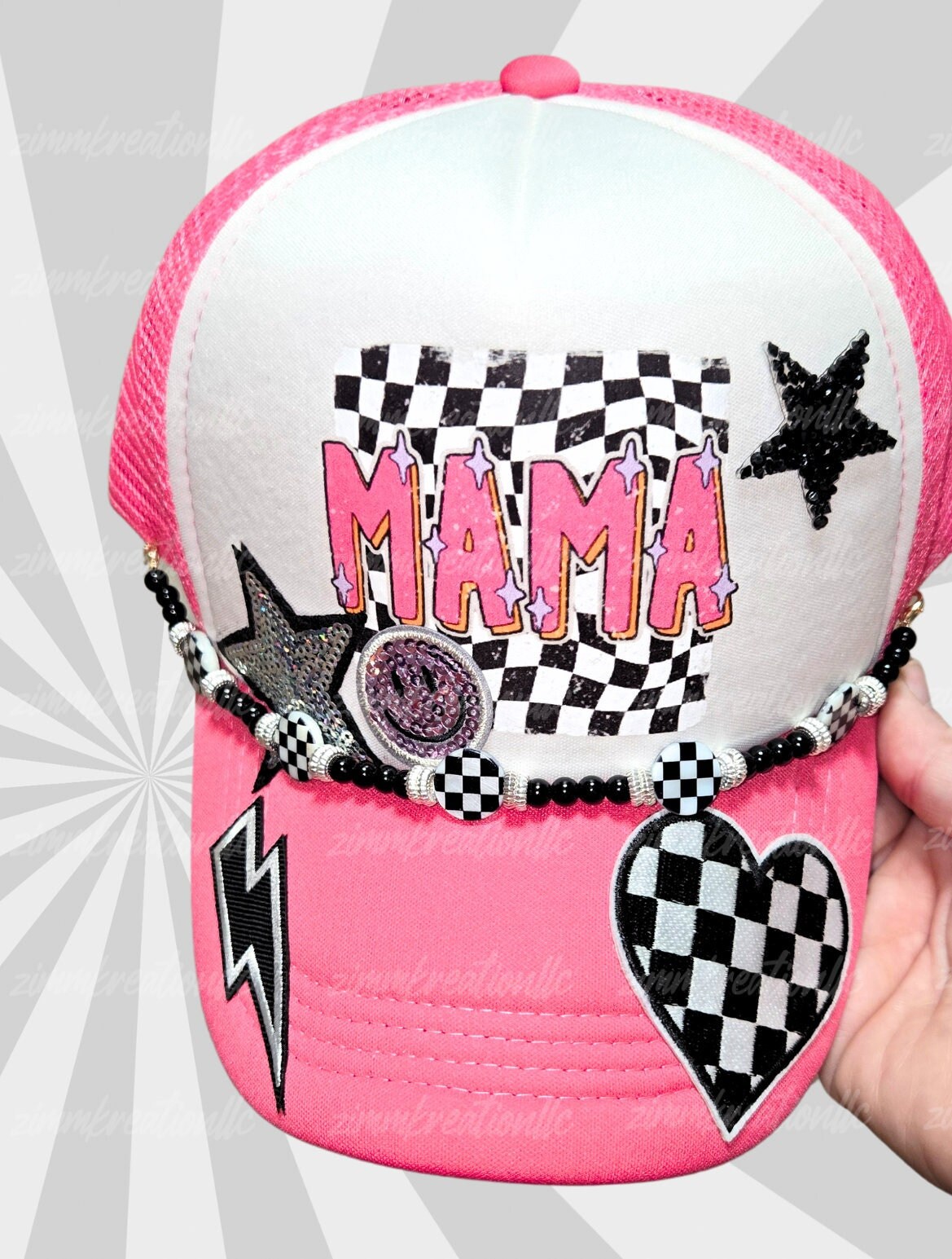 Mama Trucker Hat Trucker Hat Trendy Mother's Day Gift Retro Trucker Hat ...