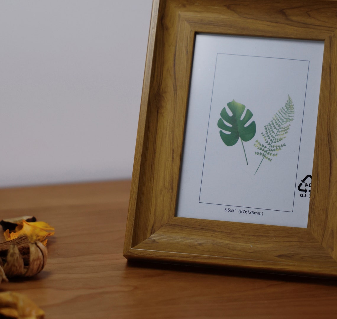 Solid Wood Desktop Photo Frame, Photo Frame Gift, Family Photo Frame ...