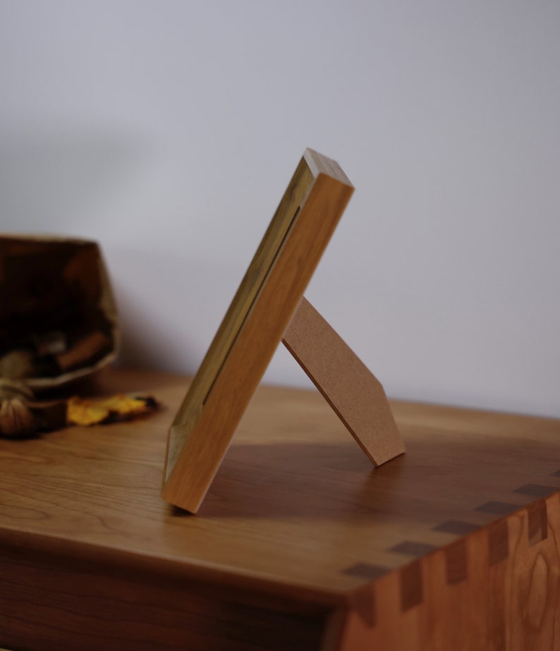 Solid Wood Desktop Photo Frame, Photo Frame Gift, Family Photo Frame ...