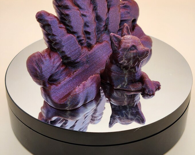 Unique 3D Printed Kitsune Business Card & Phone Holder Kekreationsart ...