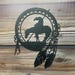 End of the Trail Metal Wall Art, End of the Trail Arrowhead Sign, End ...