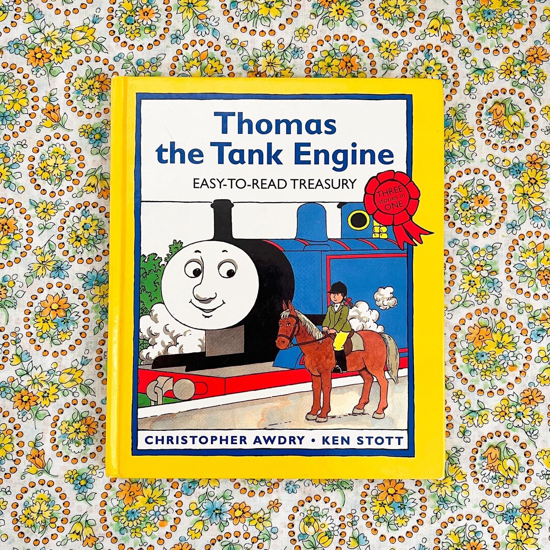 Vintage Book Thomas the Tank Engine Easy to Read Treasury 3 Stories in ...