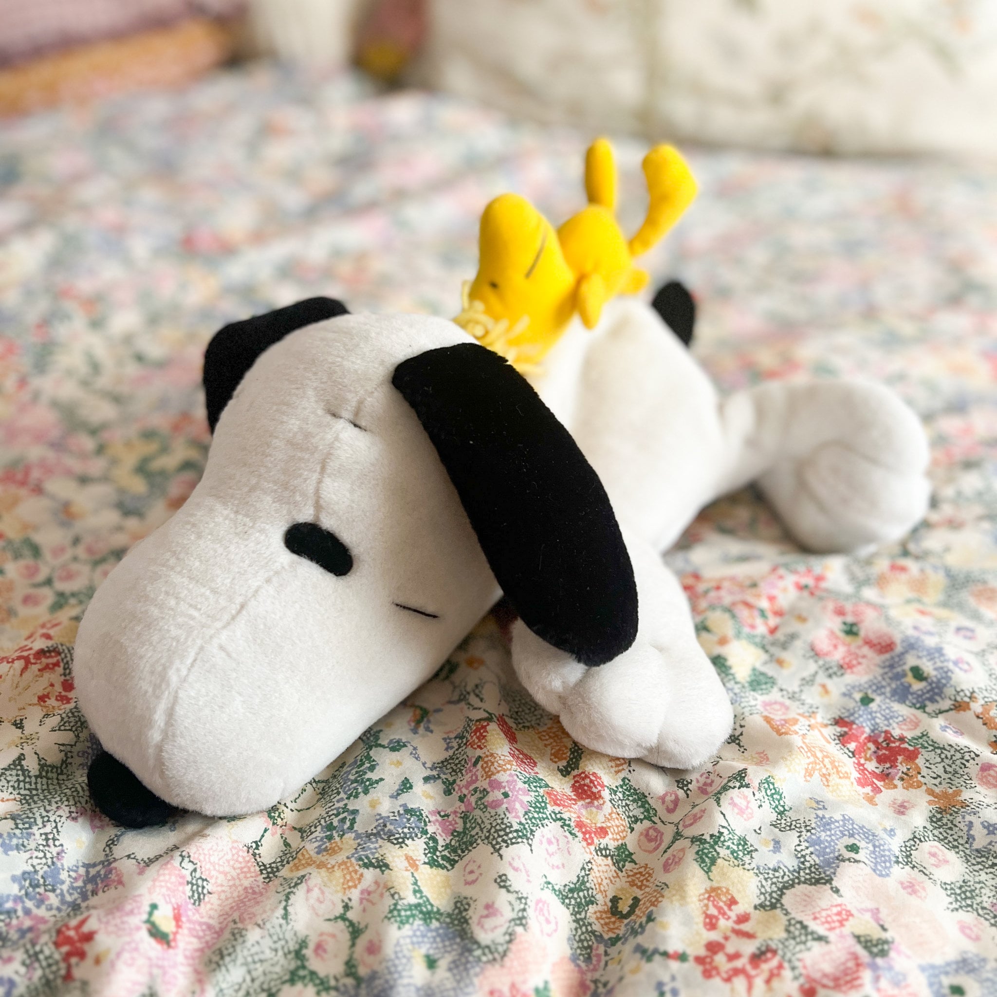 Vintage Snoopy Woodstock Snoring Plushie 1970s Very Good Tested/working ...