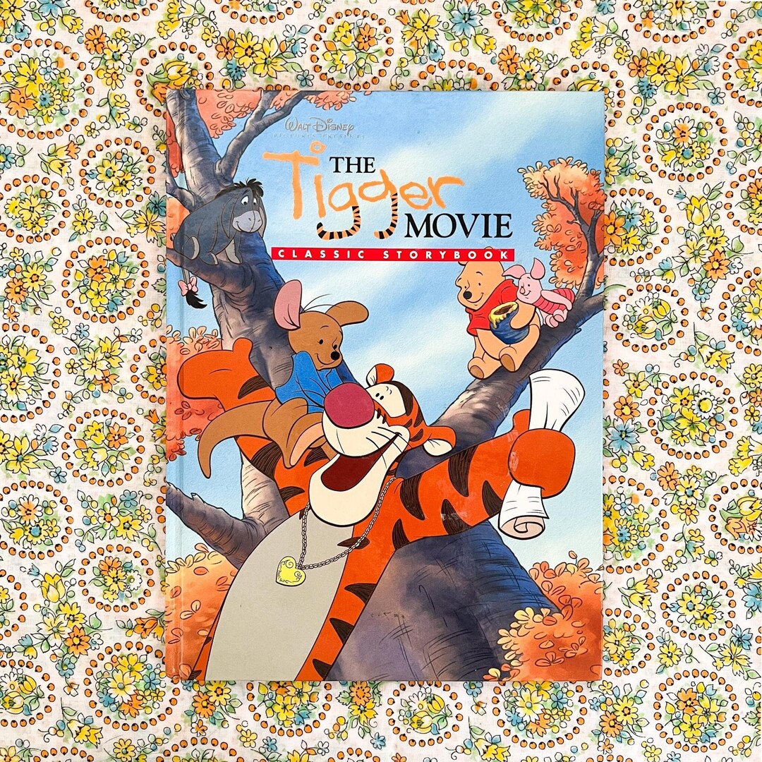 Vintage Disney's Tigger Movie - Large Walt Disney Book - V. Good ...