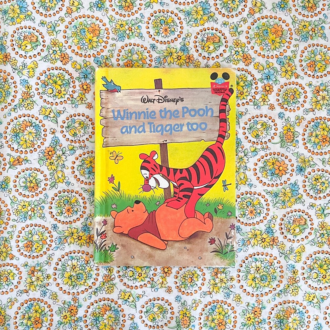 Vintage Winnie the Pooh and Tigger Too 1975 Edition Walt Disney's ...