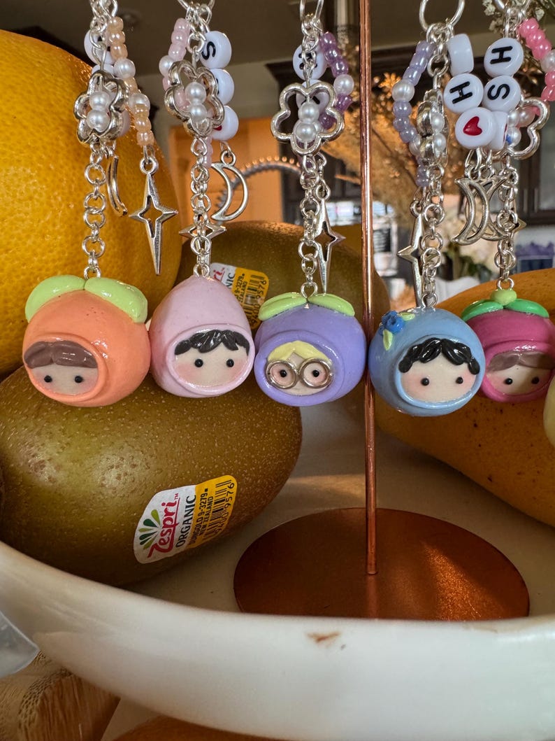 Chamber 5 Fruit Phone Charms/keychains - Etsy
