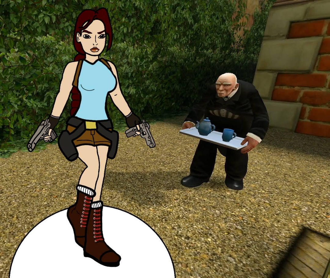 Lara Croft Paper Doll - Etsy