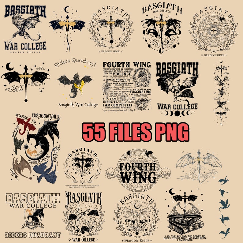 Fourth Wing Violet Sorrengai Png Bundle, Basgiath War College Png ...