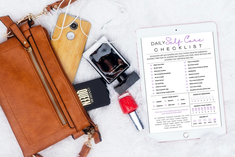 Editable Daily Checklist | Instant Download | Printable PDF ...