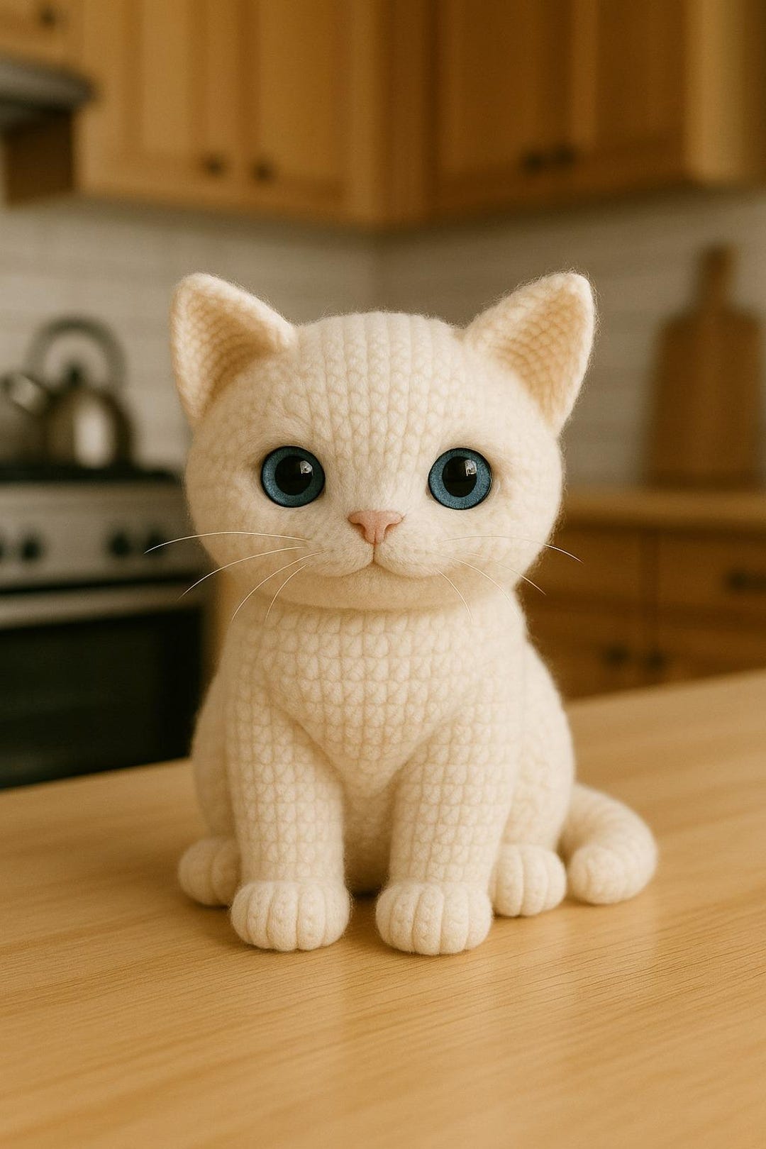 Beginner Cat Amigurumi Crochet Pattern – Easy DIY Kitten Plush Tutorial ...
