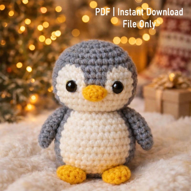 Penguin Toys Patterns - Etsy