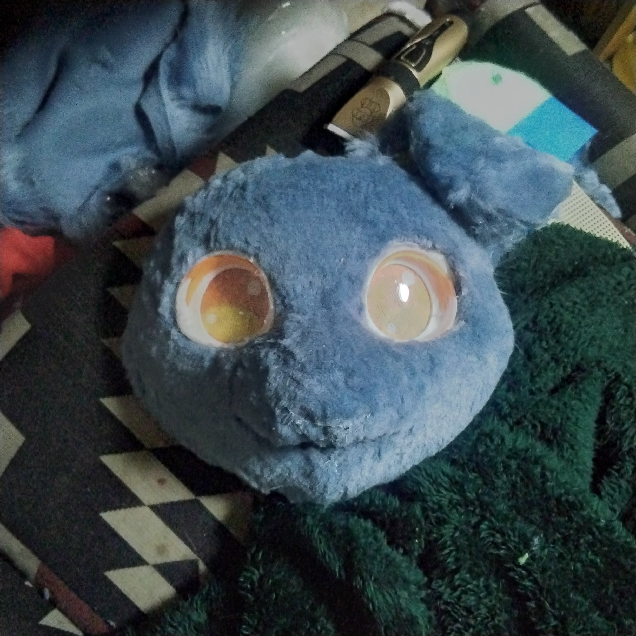 UNFINISNED Galatic : Blue Fursuit Furry Mask - Etsy