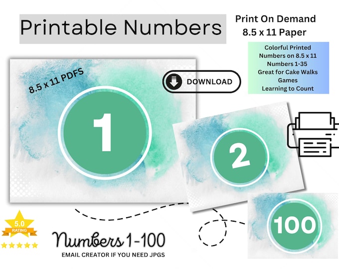 Pumpkin Numbers 1-100 - Etsy