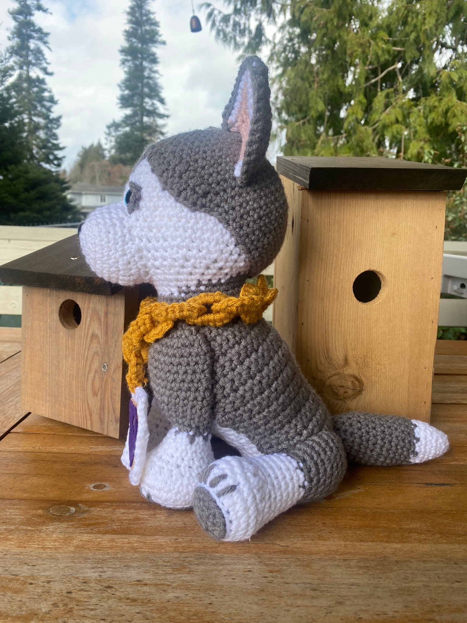 College Mascot Crochet Plush Graduation Gift Plush University Crochet ...