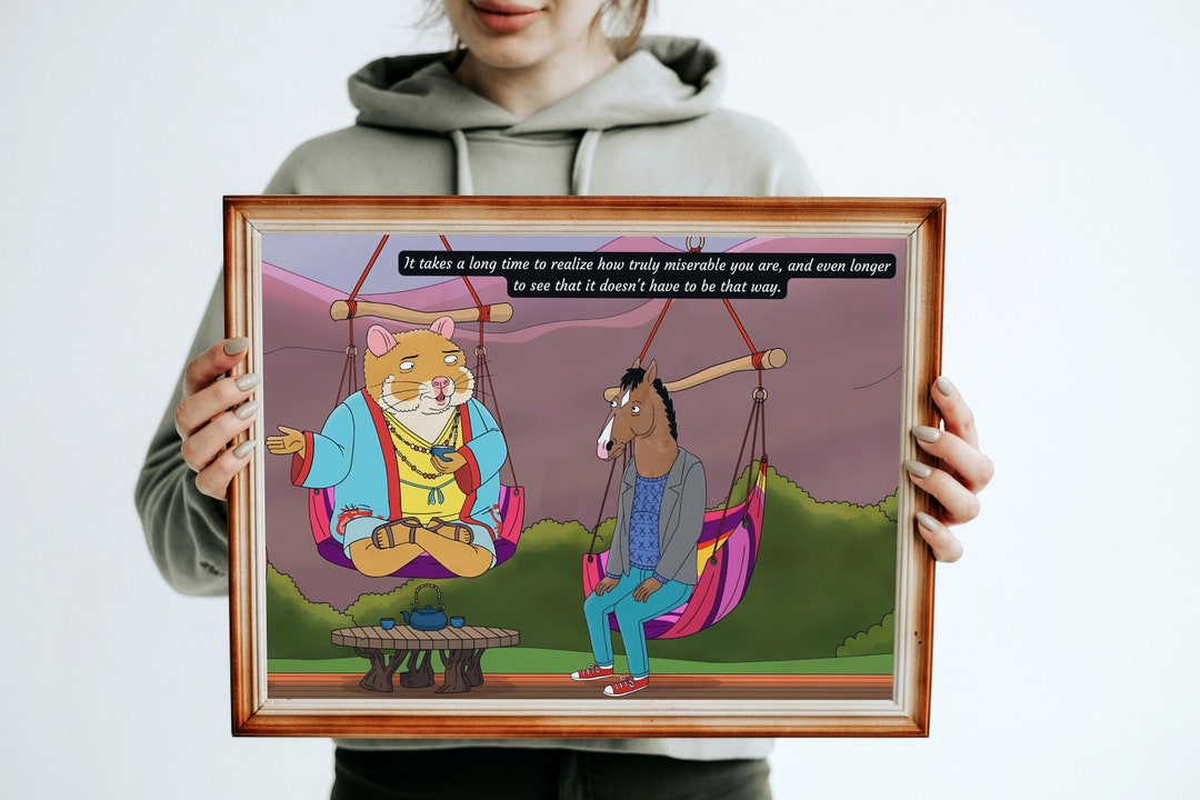 Bojack Horseman Printable Poster Instant Download - Etsy