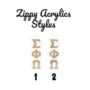 Customized Acrylic Greek Paddle Keychain | Greek Keychains | Greek Key ...