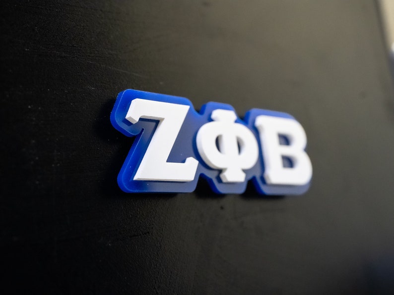 Customized Acrylic Greek Paddle Fridge Magnet | Greek Magnet | Greek ...
