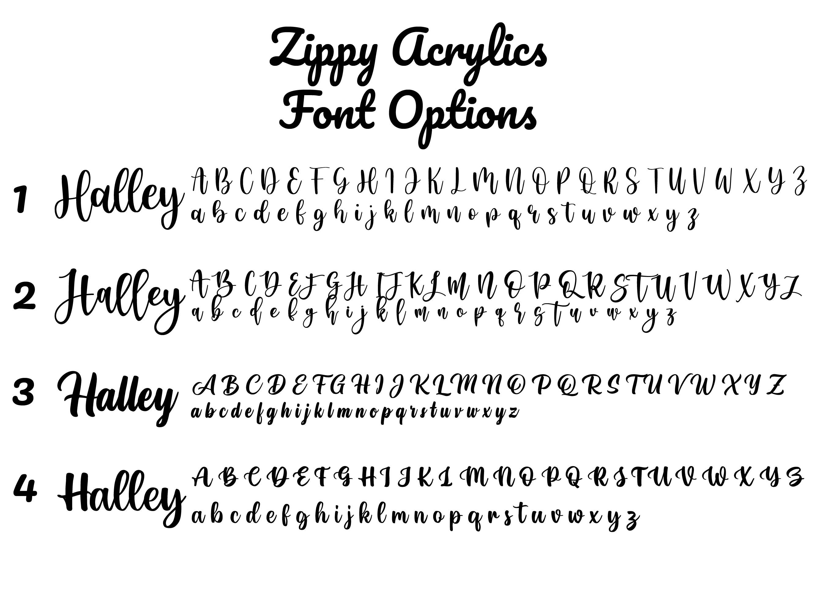 Acrylic Name Sign Double Two Tone Personalized Custom Mirror Name Word ...