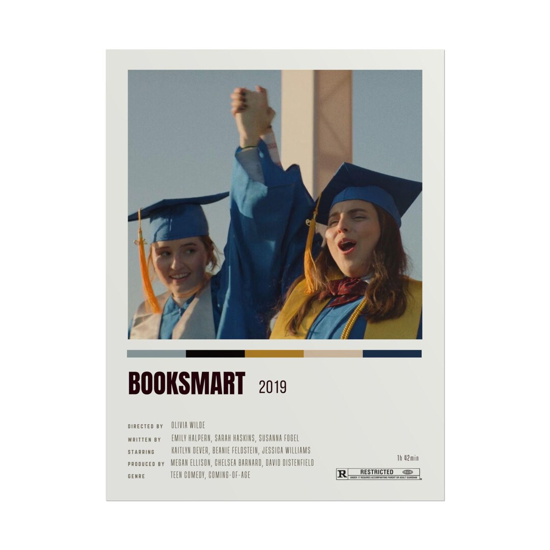 Booksmart 2019 Alternative Poster - Etsy