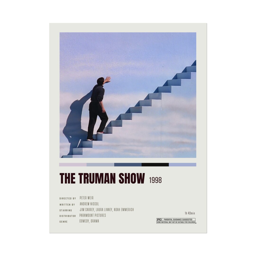 The Truman Show Alternative Poster - Etsy