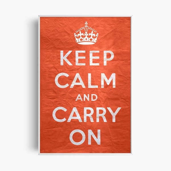 Keep Calm Posters - Etsy