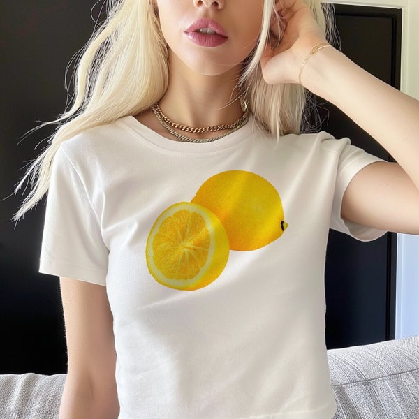 Lemon Shirt - Etsy