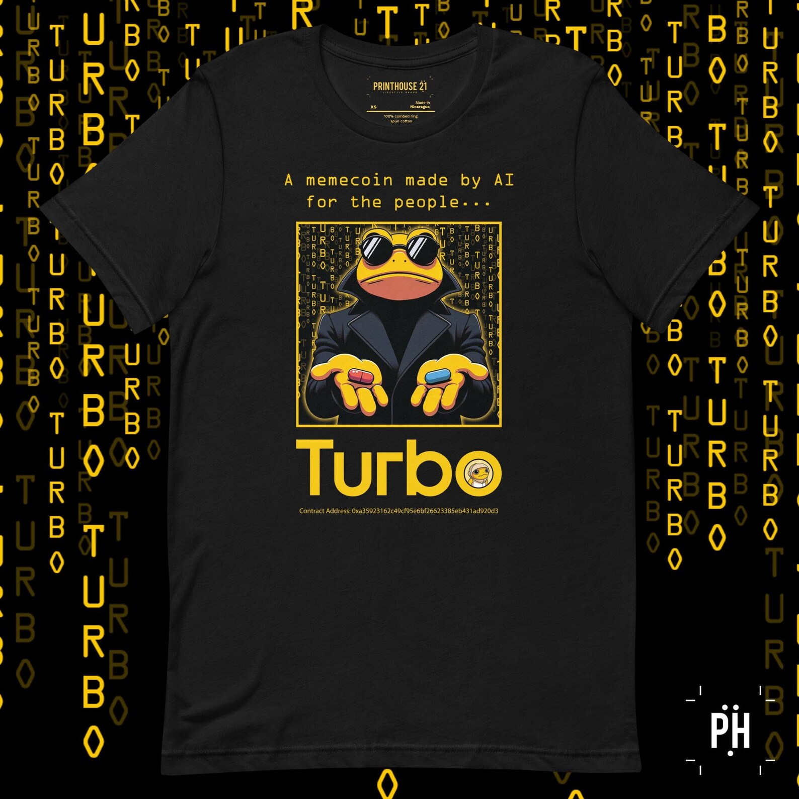 Turbo Matrix Crypto Memecoin Unisex T-shirt - Etsy