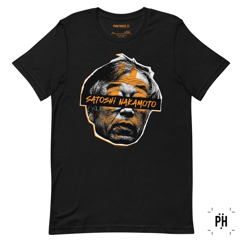 Satoshi Nakamoto BTC Face Unisex T-shirt Unveil the Mystery Bitcoin ...