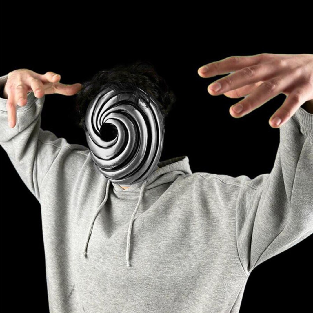Swirling Costume Obito Mask for Anime Cosplay Customizable Option - Etsy