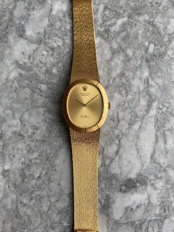 Vintage Rolex Cellini Reference 4056 1980s Manual Win… - Gem