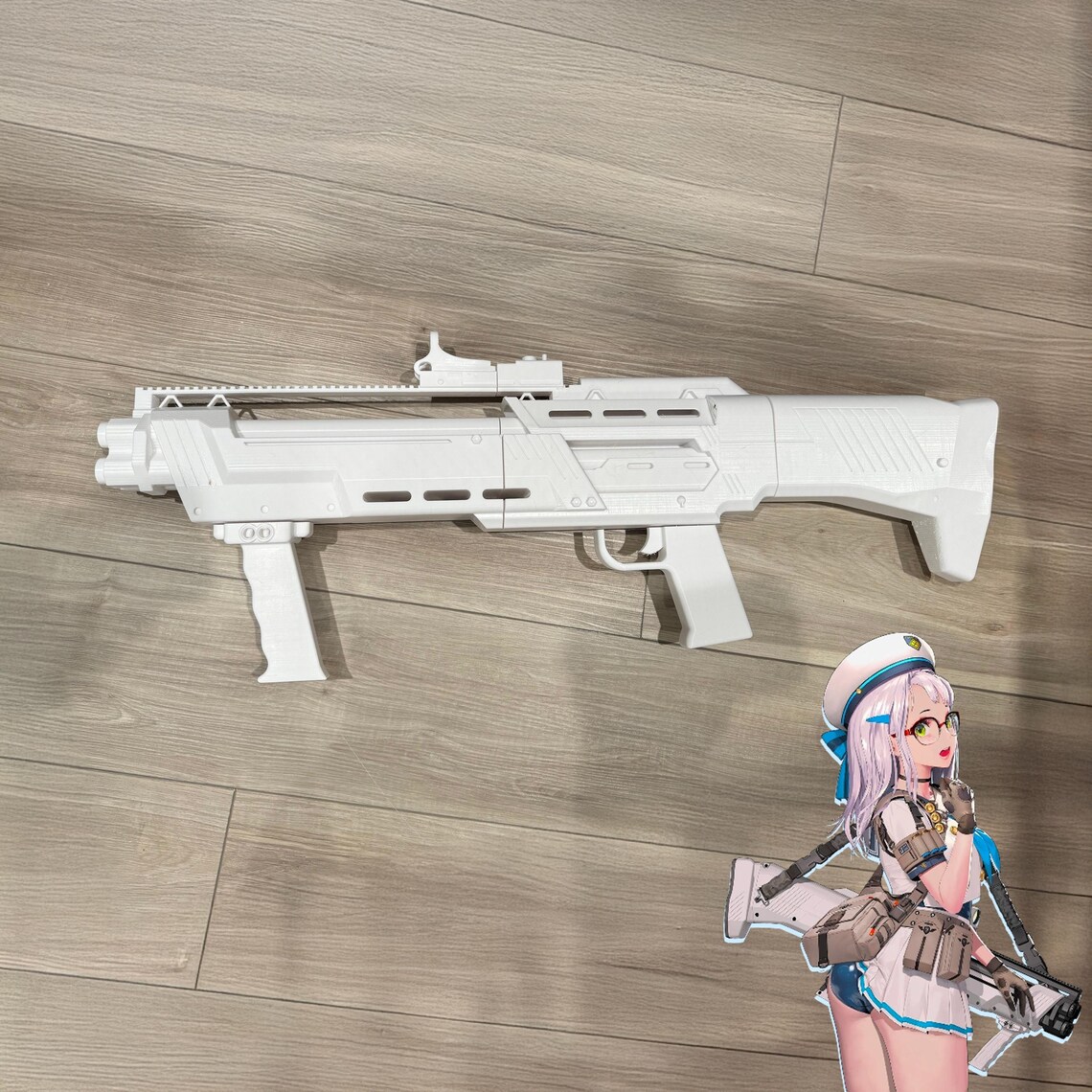 Neon Shotgun 3D Print DIY Kit: Goddess of Victory NIKKE Cosplay Prop - Etsy
