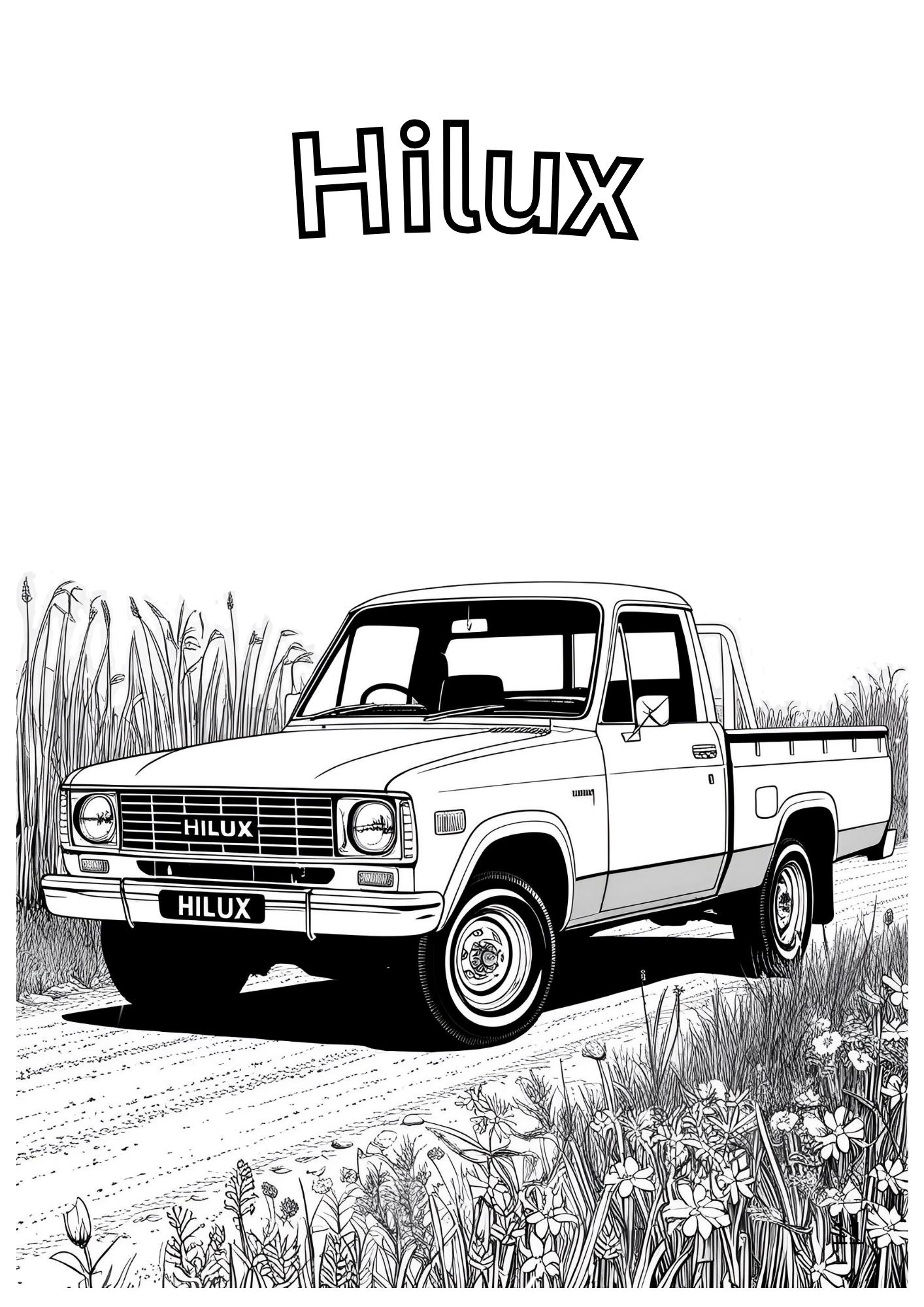 Toyota Cars Colouring Book Digital Download, Unique Cars, 4WD, Supra ...