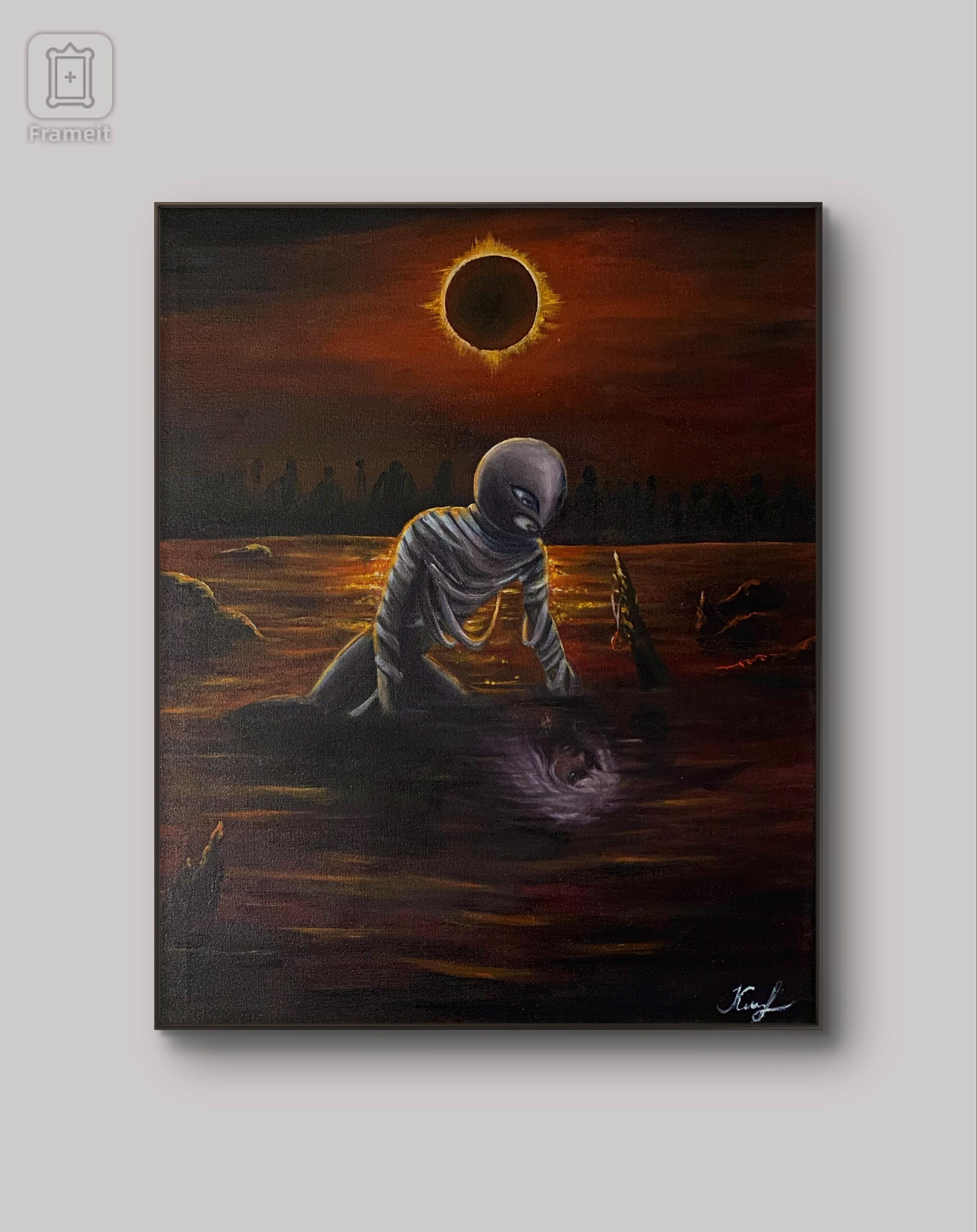 Berserk, Griffith While Elipse,anime Fan Art, Oil Painting, Realistic ...