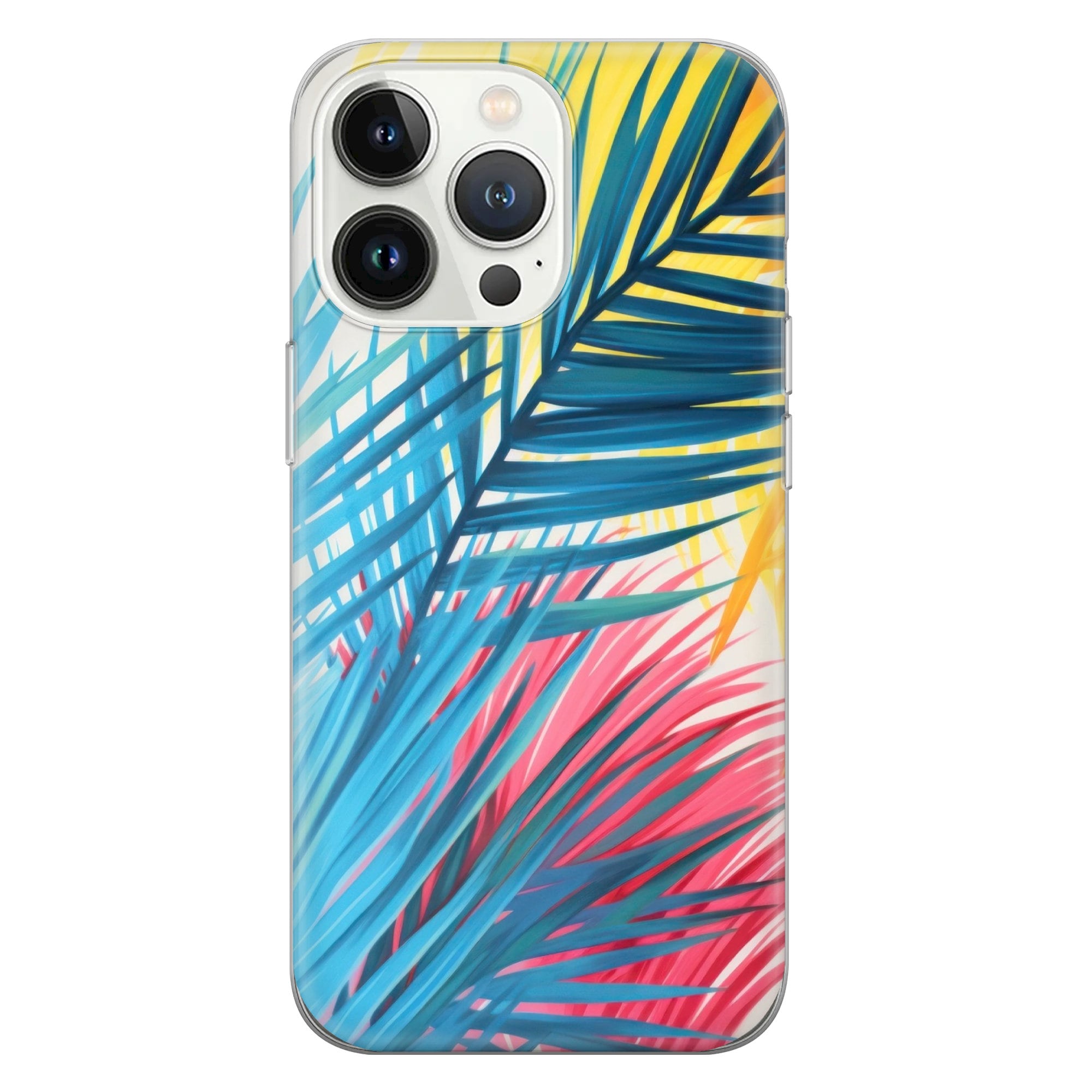 Exotic Leaf Phone Case Abstract Nature Cover for iPhone 15 14 13 SE 12 ...