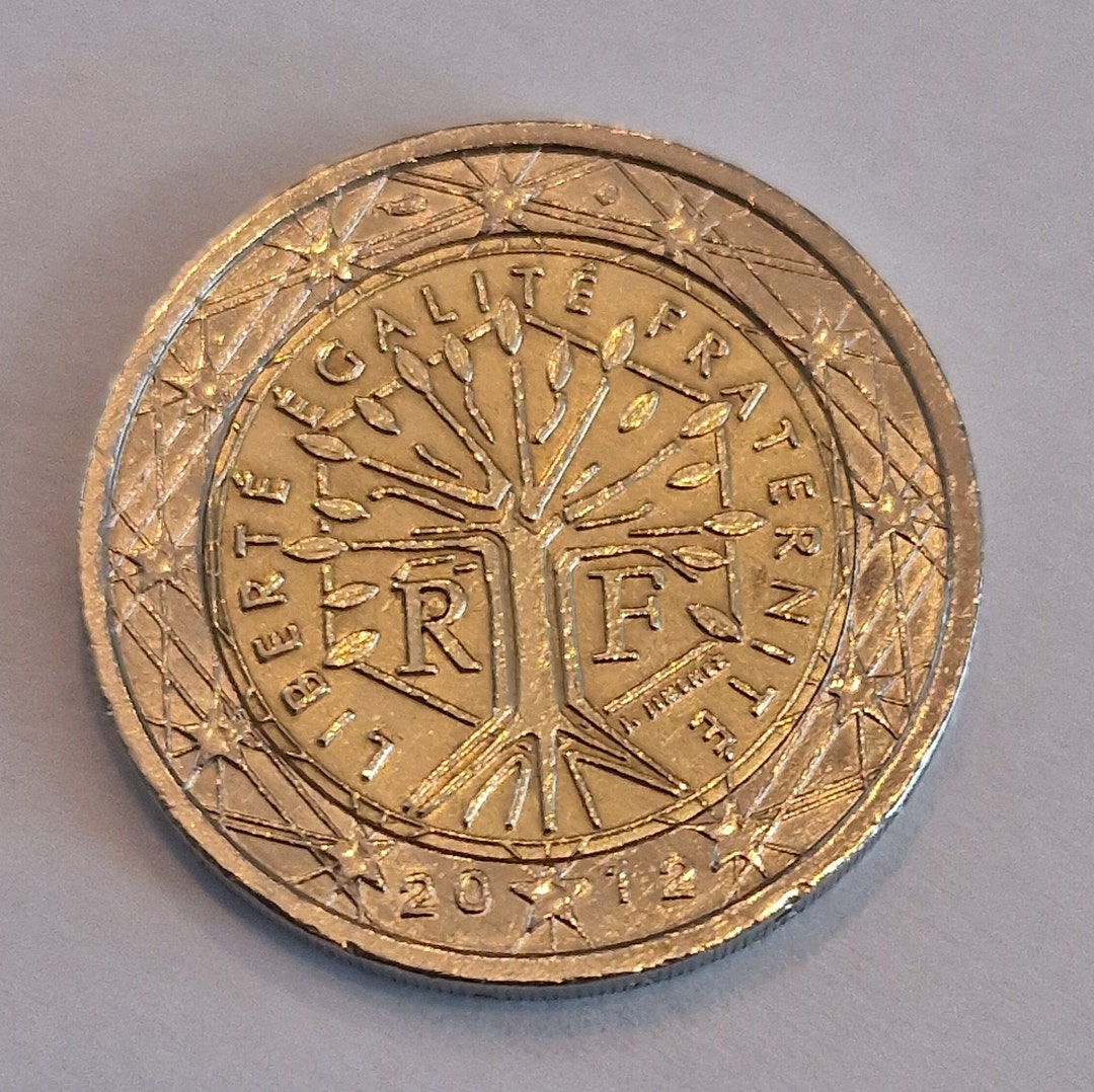 2 Euro Coin - Etsy