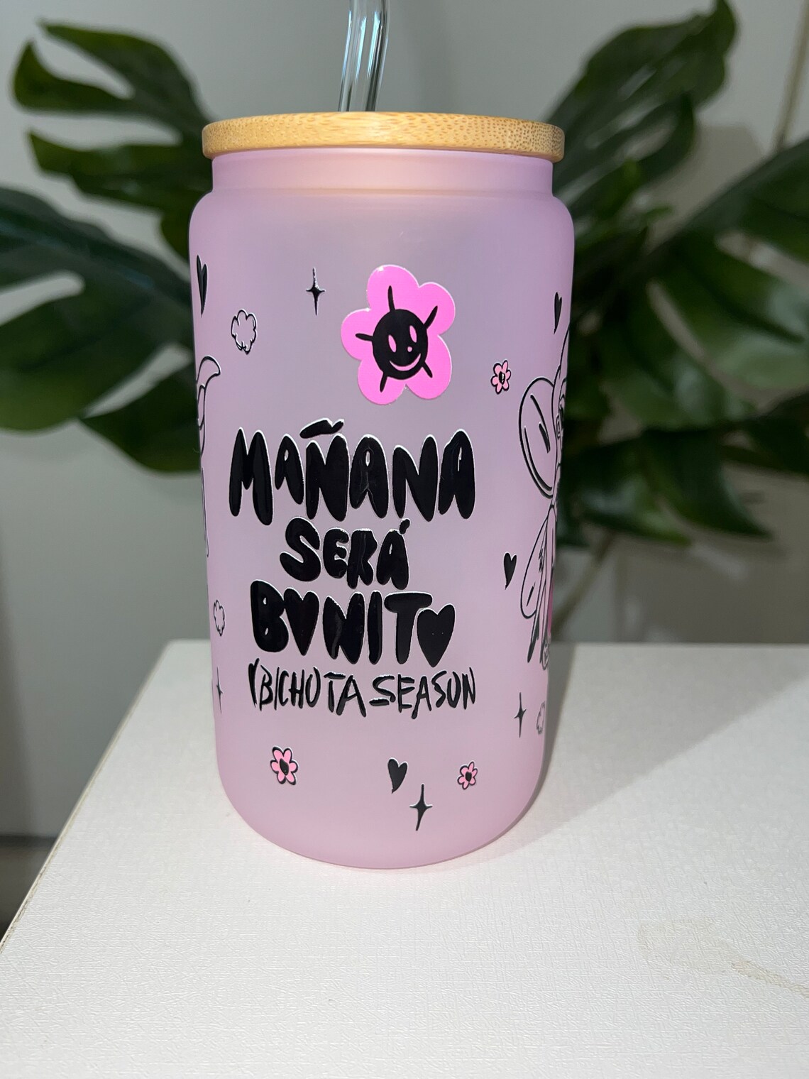 Karol G Mañana Será Bonito Glass Cup - Etsy