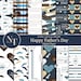 Happy Fathers Day Digital Paper, Dad Seamless Pattern, Fathers Day ...