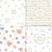 Mothers Day Digital Paper Bundle Pastel Floral Heart Mom Scrapbook ...