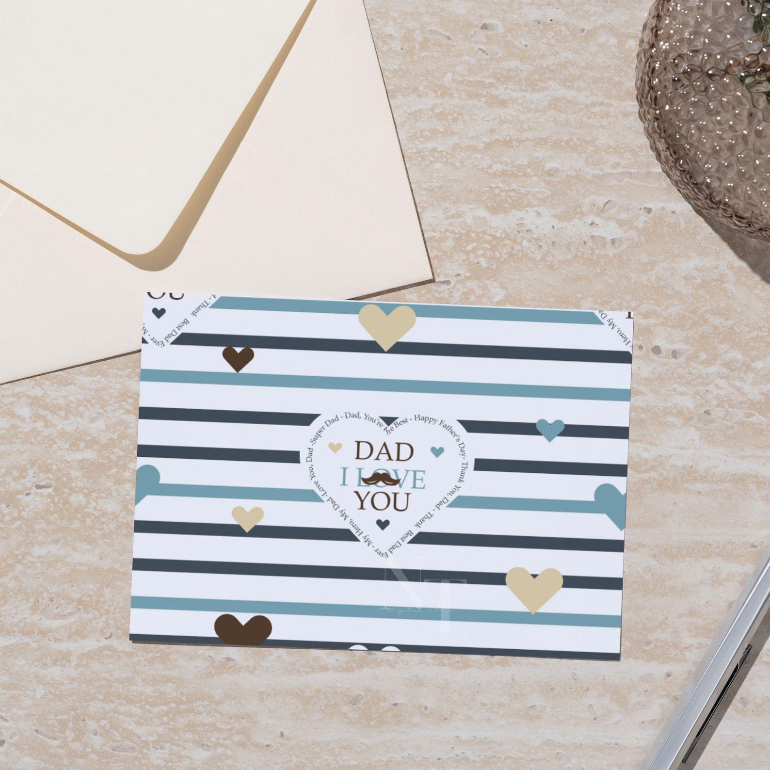 Happy Fathers Day Digital Paper, Dad Seamless Pattern, Fathers Day ...