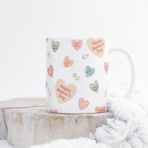 Mothers Day Digital Paper Bundle Pastel Floral Heart Mom Scrapbook ...