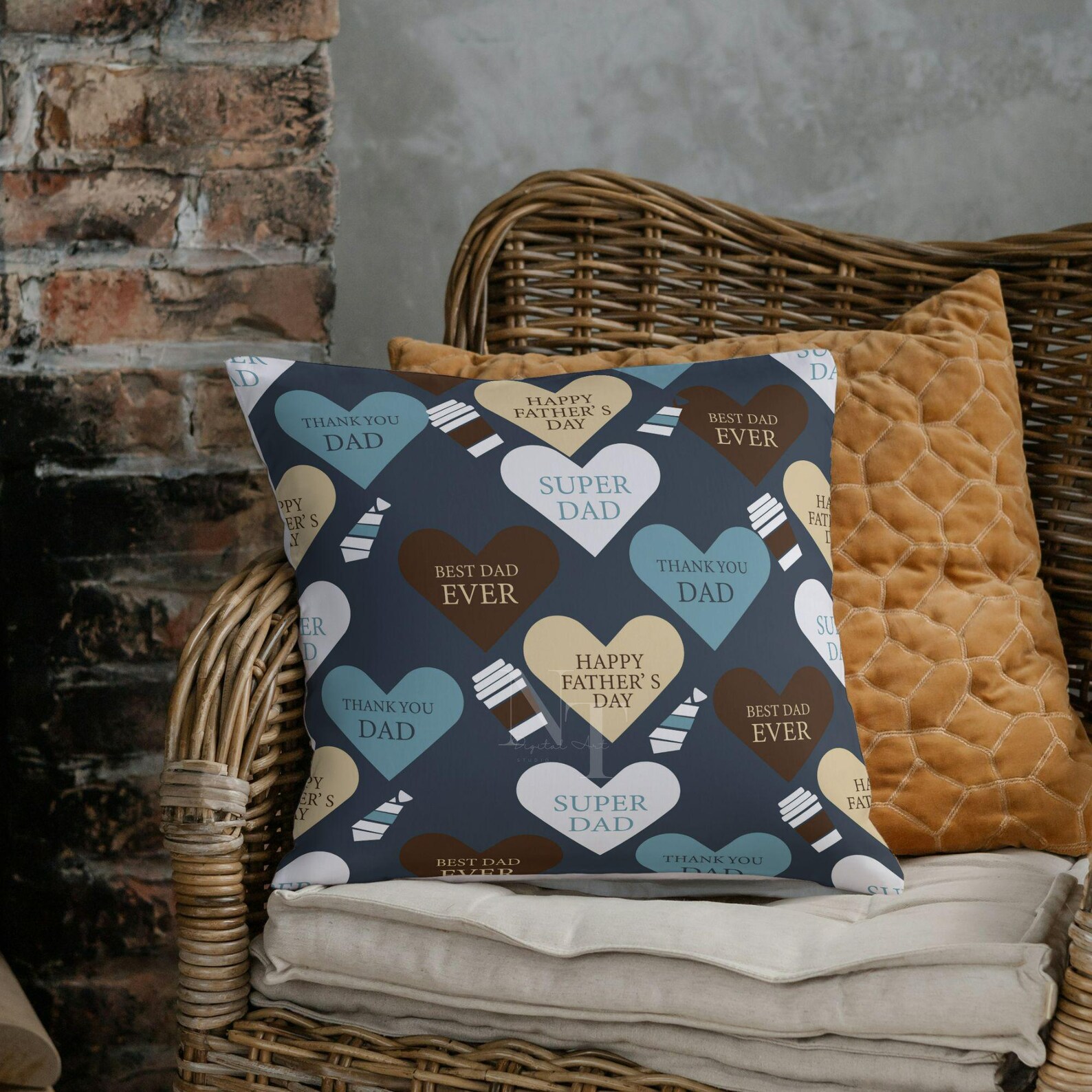 Happy Fathers Day Digital Paper, Dad Seamless Pattern, Fathers Day ...