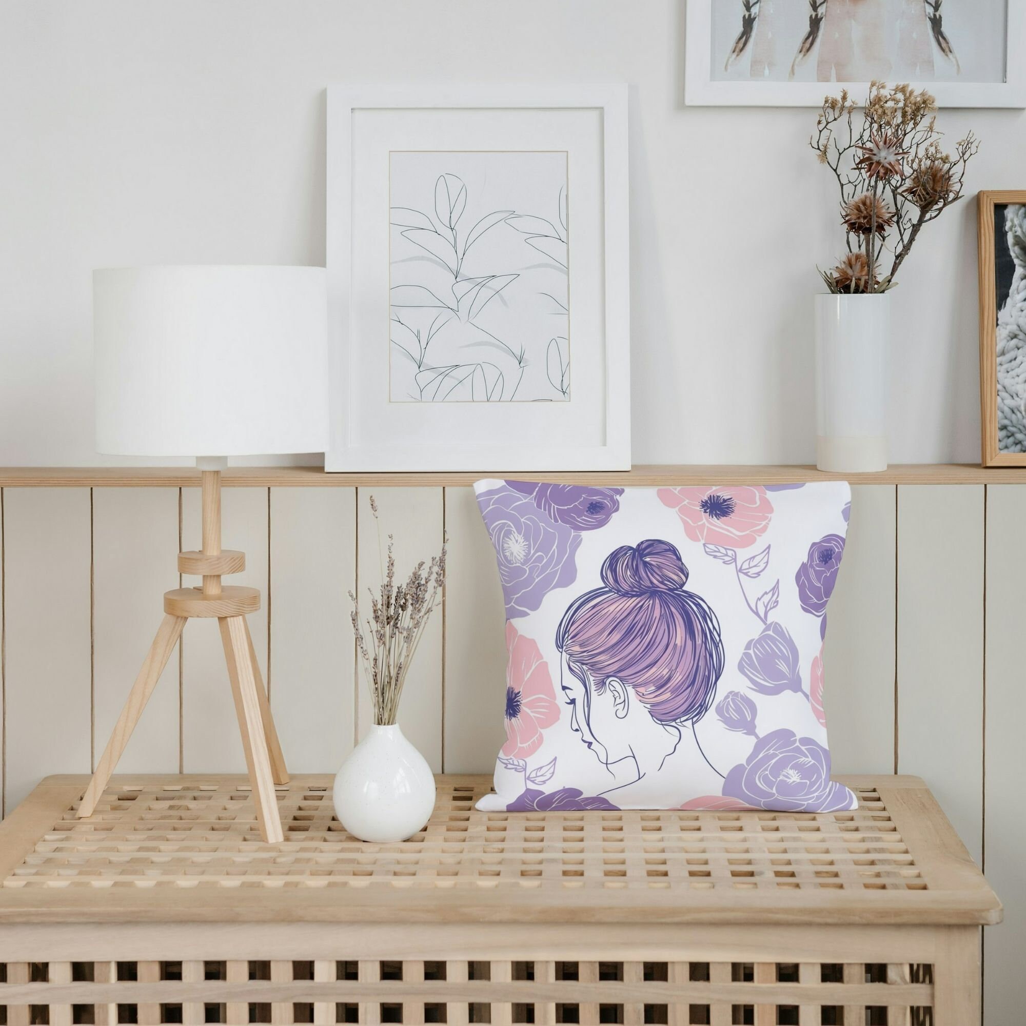 International Women's Day Digital Paper, Girl Power Scrapbook, Pink ...