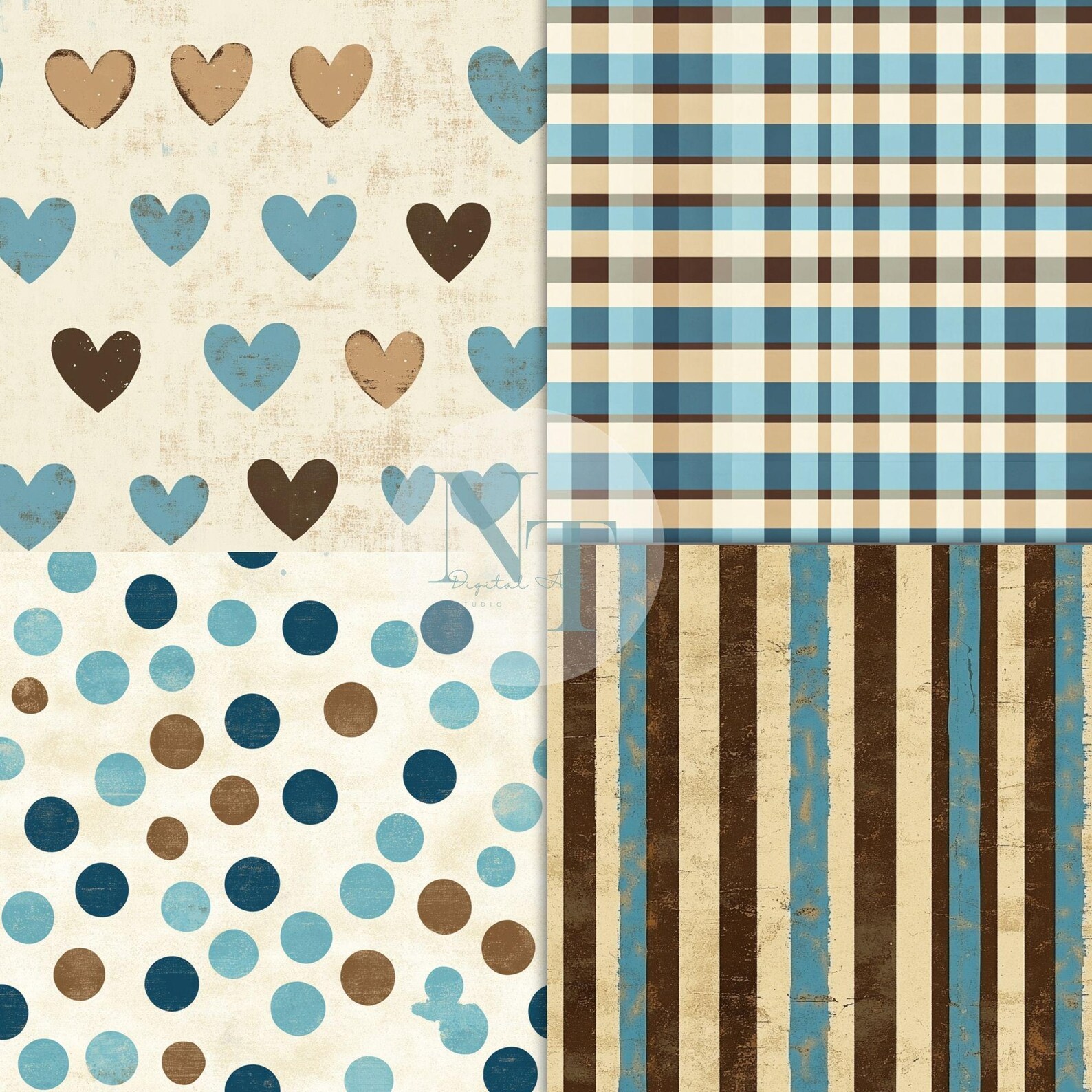 Happy Fathers Day Digital Paper, Dad Seamless Pattern, Fathers Day ...